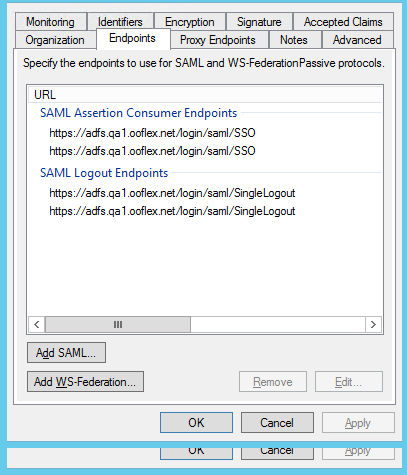 Active Directory Federation Services (AD FS) Integration :: Dalet Flex Documentation