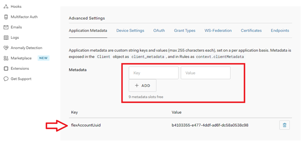 Auth0 Integration :: Dalet Flex Documentation