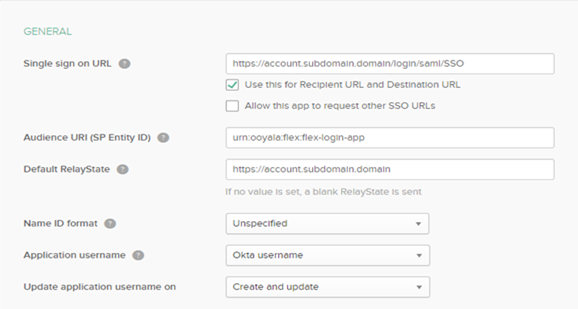 Okta Integration :: Dalet Flex Documentation