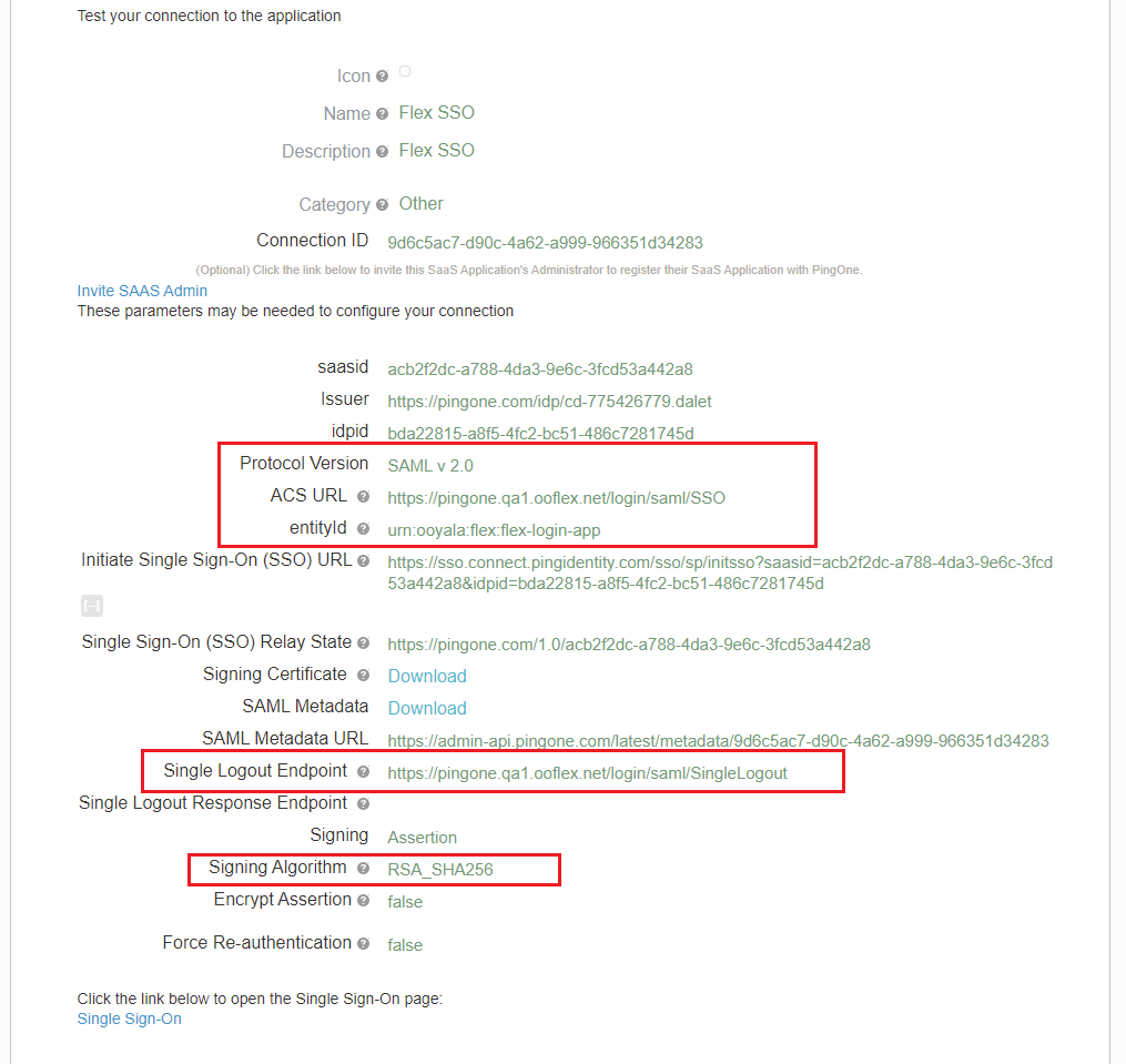 PingOne (Cloud-based SSO from PingIdentity) Integration :: Dalet Flex Documentation