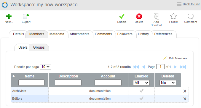 Workspaces :: Dalet Flex Documentation