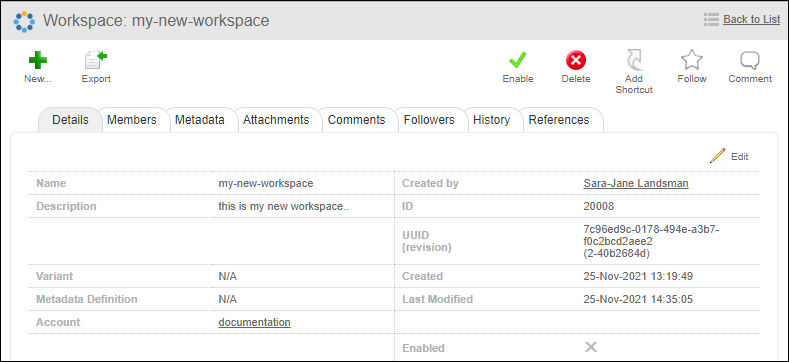 Workspaces :: Dalet Flex Documentation