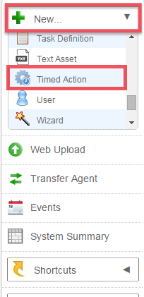 Timed Actions :: Dalet Flex Documentation