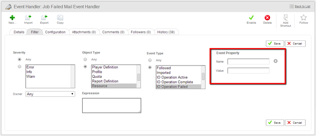 Event Handlers :: Dalet Flex Documentation