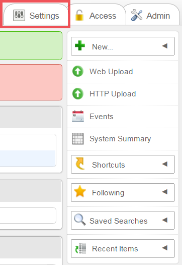Web Transfer Resource :: Dalet Flex Documentation