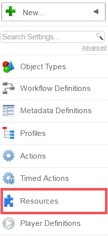 Web Transfer Resource :: Dalet Flex Documentation
