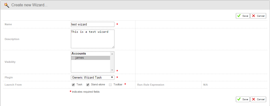 Wizards :: Dalet Flex Documentation