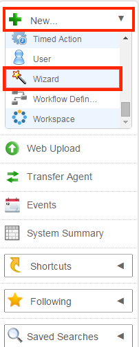 Wizards :: Dalet Flex Documentation