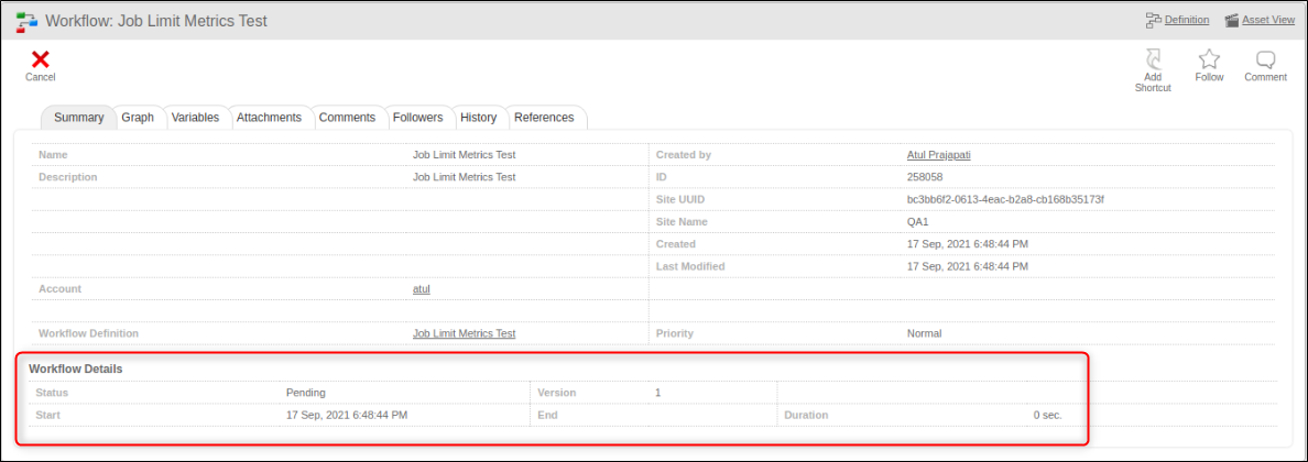 Configuring Concurrent Workflow Quotas Dalet Flex Documentation 9454