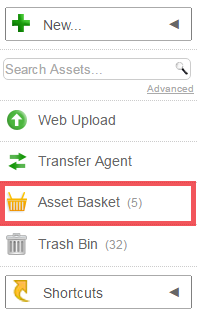 Asset Basket :: Dalet Flex Documentation