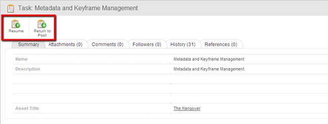 Task Management :: Dalet Flex Documentation