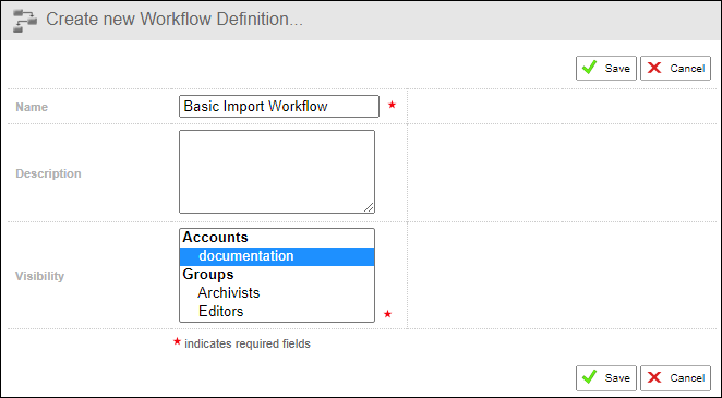 Step 4 - Creating Workflows :: Dalet Flex Documentation