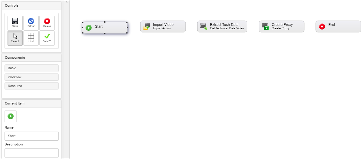 Step 4 - Creating Workflows :: Dalet Flex Documentation