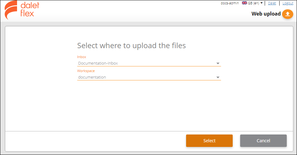 Step 5 - Creating an Inbox Resource and Importing an Asset :: Dalet Flex Documentation