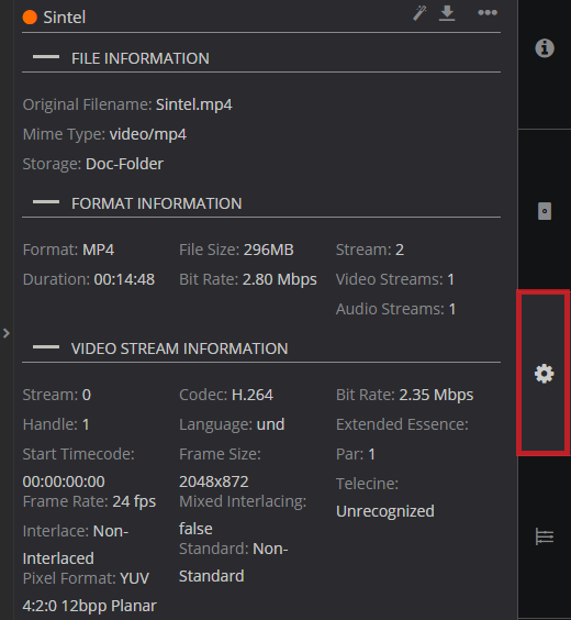 Manage Asset View :: Dalet Flex Documentation