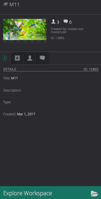 Workspace Panels and Tabs :: Dalet Flex Documentation