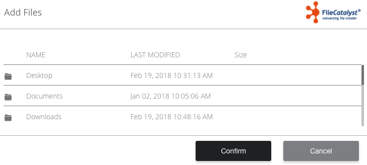 Filecatalyst Integration :: Dalet Flex Documentation
