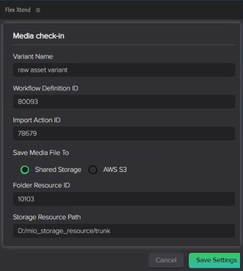 FlexXTEND Installation and Configuration :: Dalet Flex Documentation