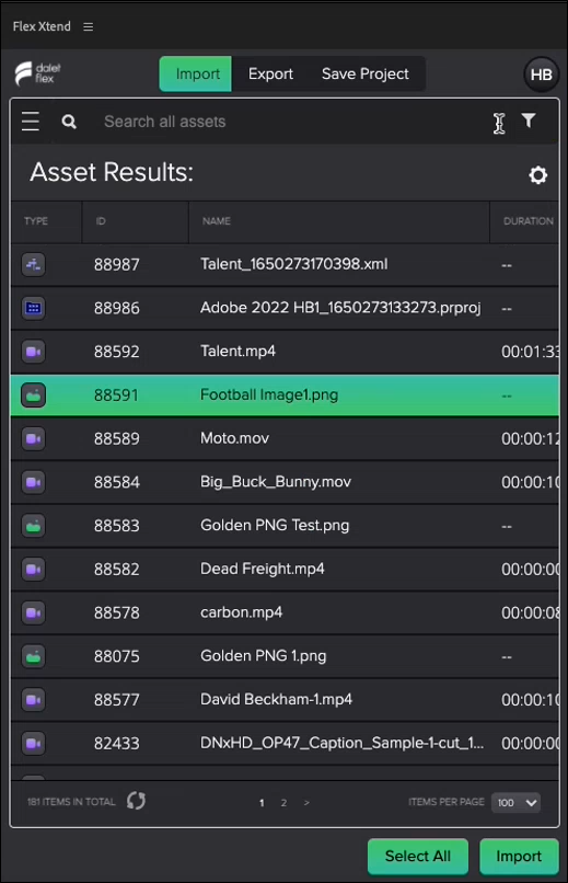FlexXTEND :: Dalet Flex Documentation