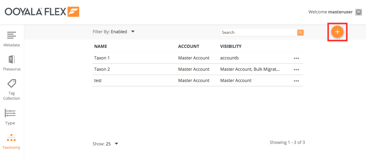 Taxonomy :: Dalet Flex Documentation