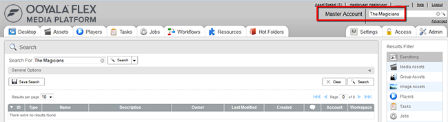 Workspaces :: Dalet Flex Documentation