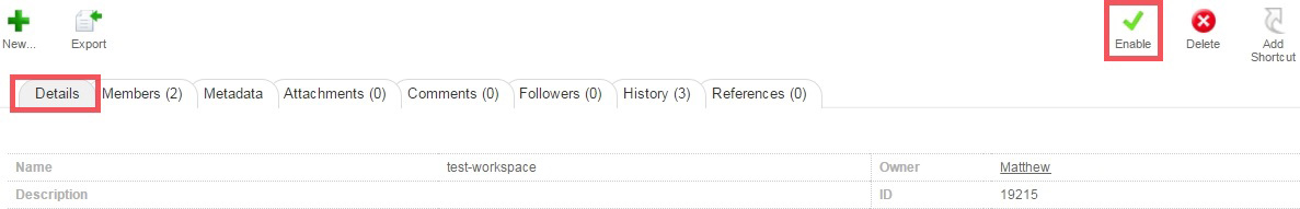 Workspaces :: Dalet Flex Documentation