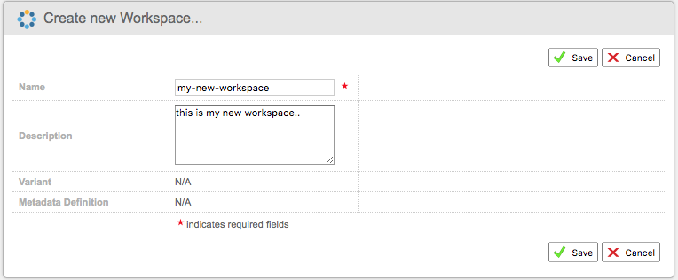 Workspaces :: Dalet Flex Documentation