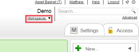 Workspaces :: Dalet Flex Documentation