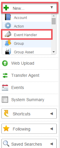 Event Handlers :: Dalet Flex Documentation