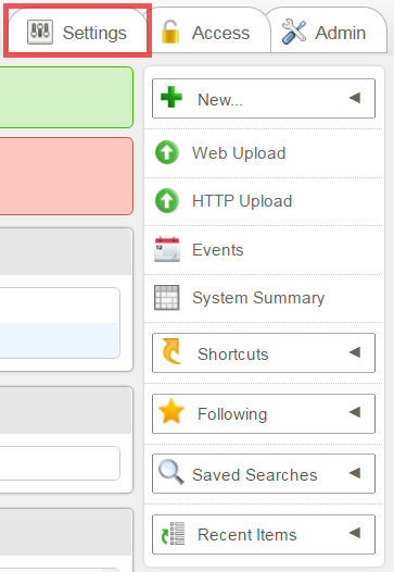Web Transfer Resource :: Dalet Flex Documentation