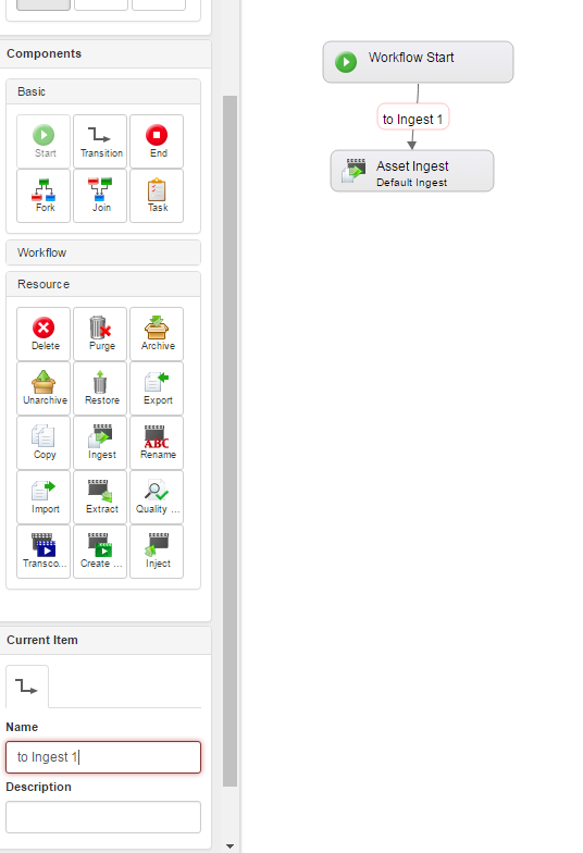 Using the Workflow Designer :: Dalet Flex Documentation
