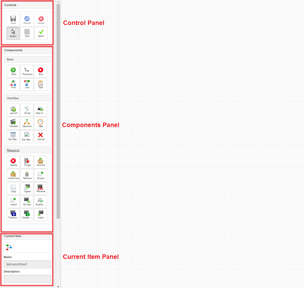 Workflow Designer :: Dalet Flex Documentation