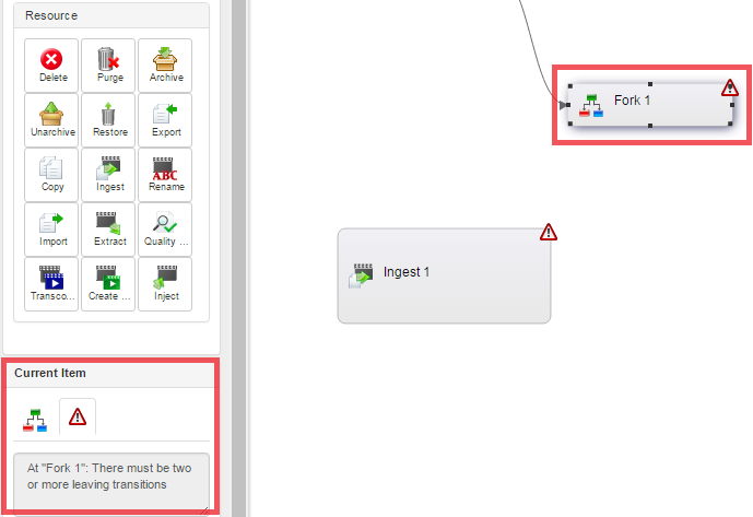 Using the Workflow Designer :: Dalet Flex Documentation