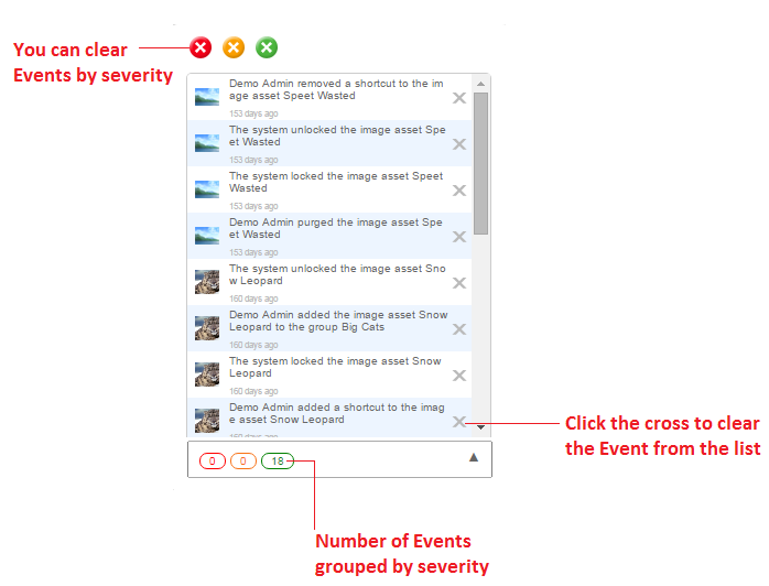 Events & Notifications :: Dalet Flex Documentation