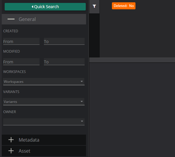 Search :: Dalet Flex Documentation