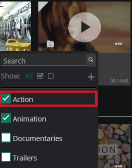 Adding and Removing Assets to a Collection :: Dalet Flex Documentation
