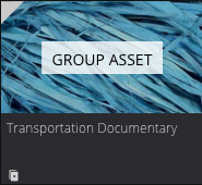 Manage Group Asset View :: Dalet Flex Documentation